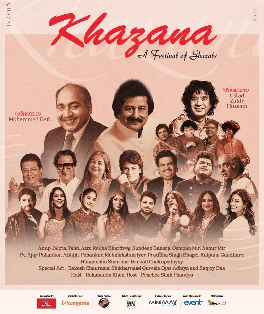 Khazana 2025: A Festival of Ghazals Honouring Mohammed Rafi Ji & Ustad ...